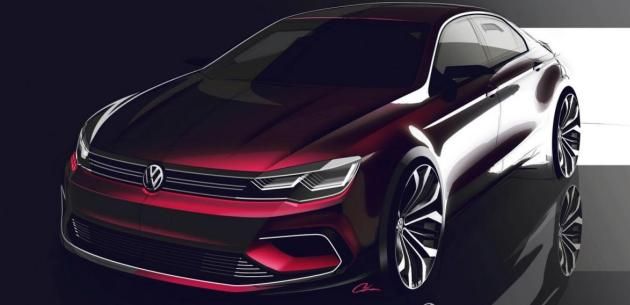 VOLKSWAGEN'DEN JETTA / GOLF CC ÖNCÜSÜ; MIDSİZE COUPE KONSEPT