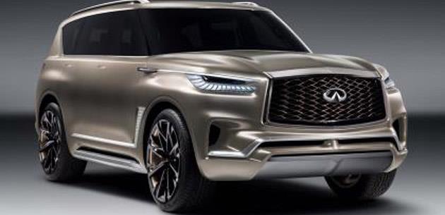 Infiniti, New York Motor Show'dan önce QX80 Monograph konseptini tanıttı