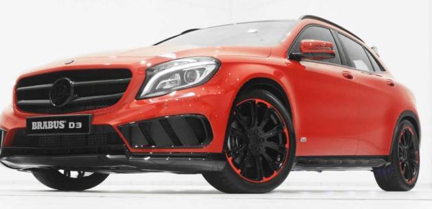 MERCEDES GLA 220 CDI'YE BRABUS YORUMU