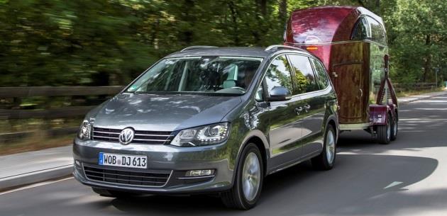 VW Sharan' a Yeni Motor ve 4 Çekişli Sürüş